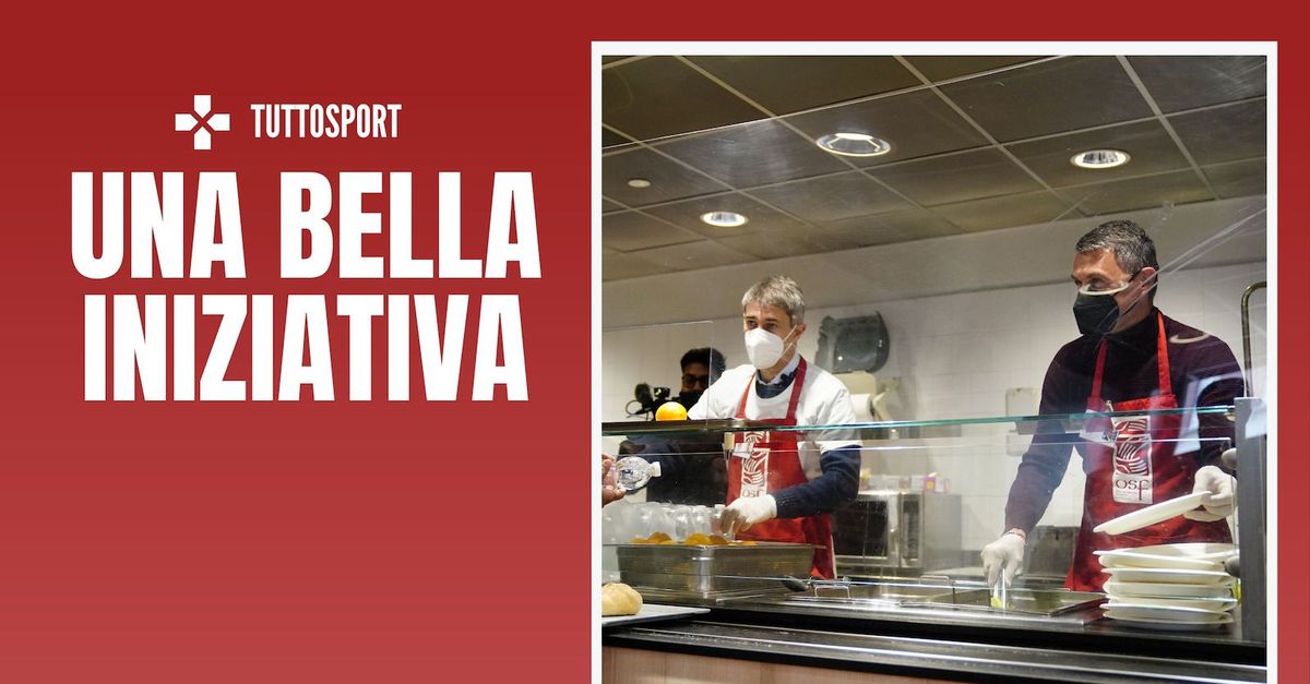 Maldini E Massara Volontari Per Un Giorno “unesperienza Toccante