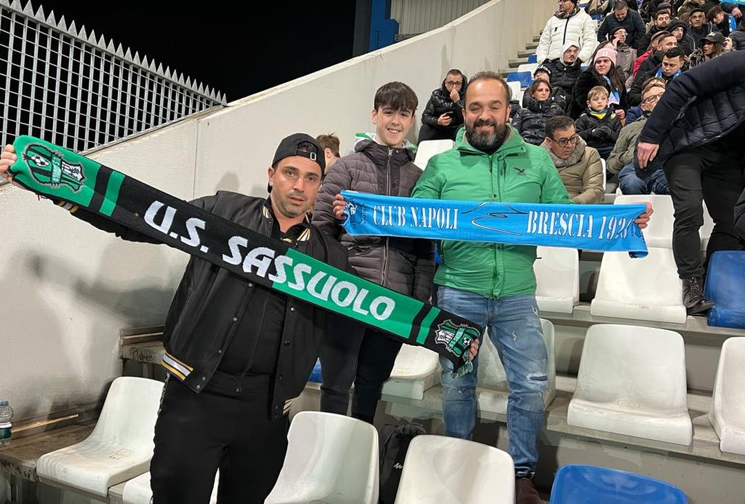 FOTO Sassuolo-Napoli, UANM e i suoi club presenti anche al “Mapei ...