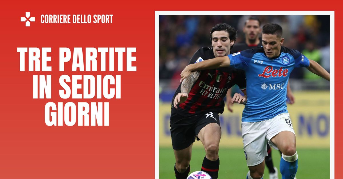 Milan-Napoli, in 16 giorni la stessa partita: vale lo scudetto e la ...