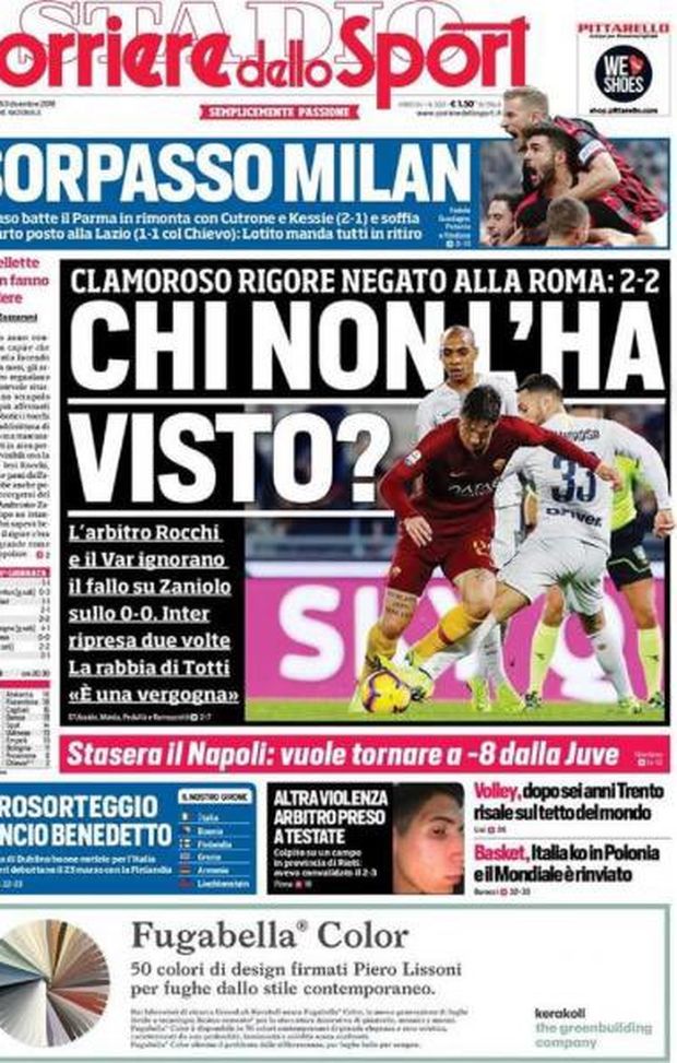 Zazzaroni si difende: “Rigore di Roma-Inter scandaloso come Roma-Genoa ... Zazzaroni si difende: “Rigore di Roma-Inter scandaloso come Roma-Genoa ...