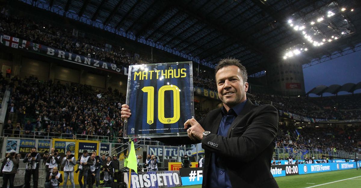 Zanetti accoglie Matthaus in Inter Forever: “Un piacere ritrovarti ...