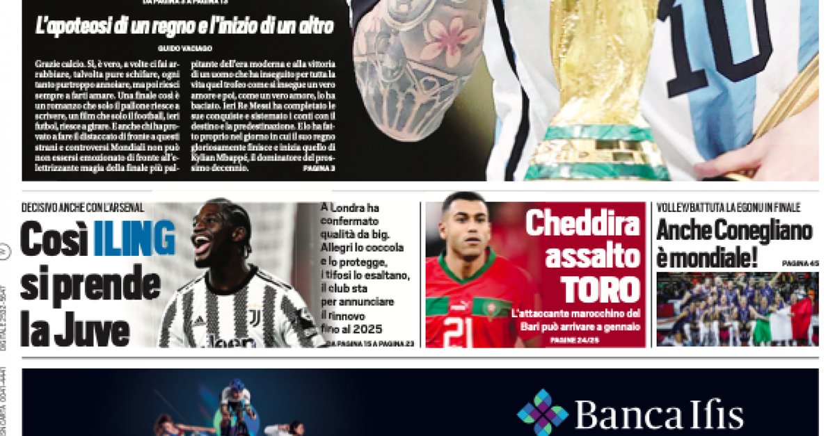 EDICOLA / TS: “Calcio ti amo”. Messi sulle orme di Maradona, vince l ...
