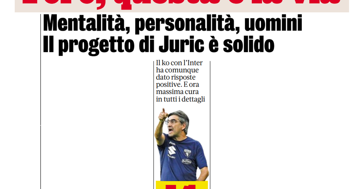 Video – Rassegna Stampa TN del 12/09/2022: “Toro, questa è la via ...