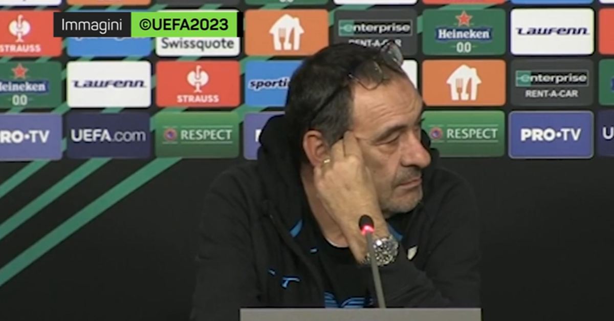 VIDEO Sarri non si smentisce: ancora polemiche inutili in conferenza ...