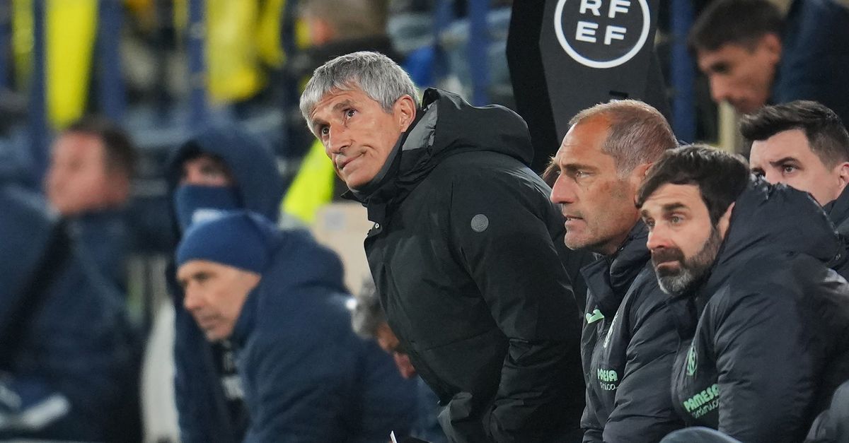 Setien, Villarreal: “Noi favoriti? Ci sono cose che non posso ...