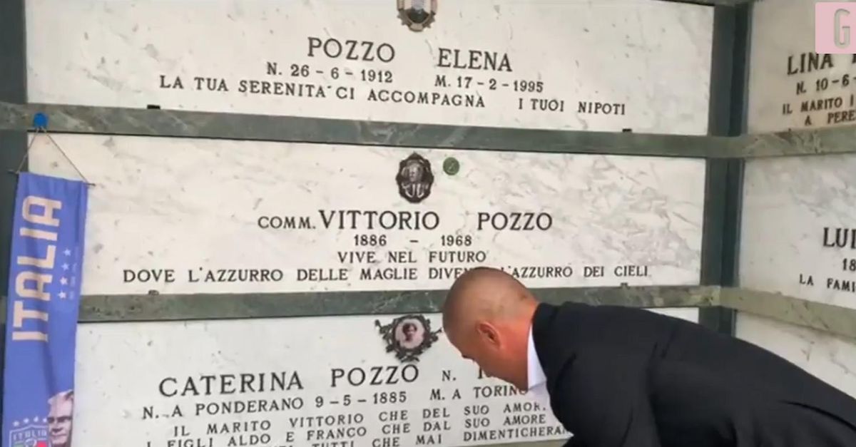 VIDEO / Cannavaro e Ferrara, fiori sulla tomba di Vittorio Pozzo - FC ...
