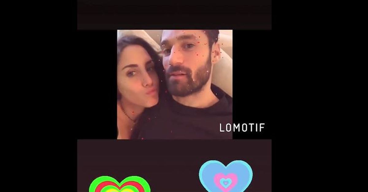 VIDEO / Candreva e Allegra, scene da innamorati. Lei gli dedica le loro ...