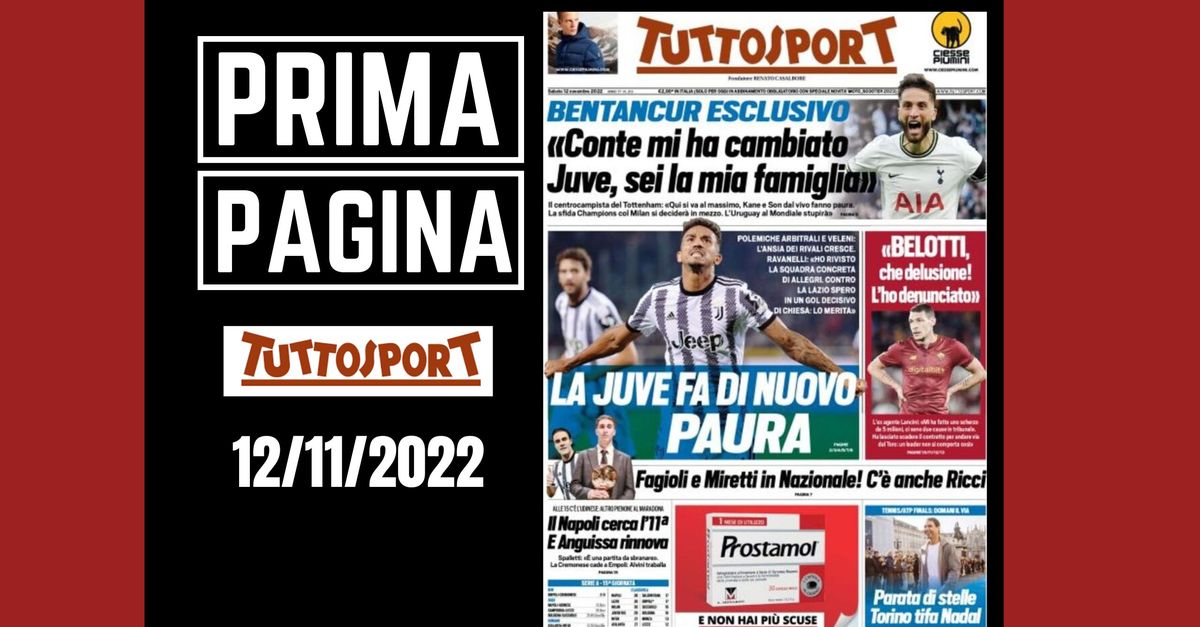Prima Pagina Tuttosport “la Juve Fa Di Nuovo Paura” Pianeta Milan