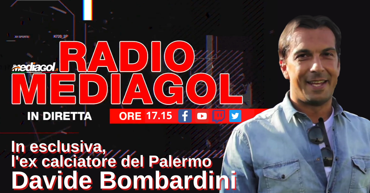 #RADIOMEDIAGOL: intervista esclusiva all’ex di Palermo e Roma, Davide ...