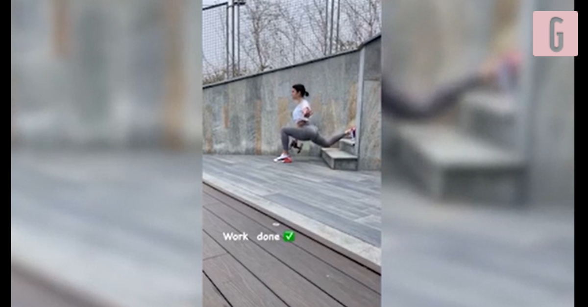 VIDEO, Georgina Rodriguez infiamma i social: workout da urlo, Lady CR7 ...
