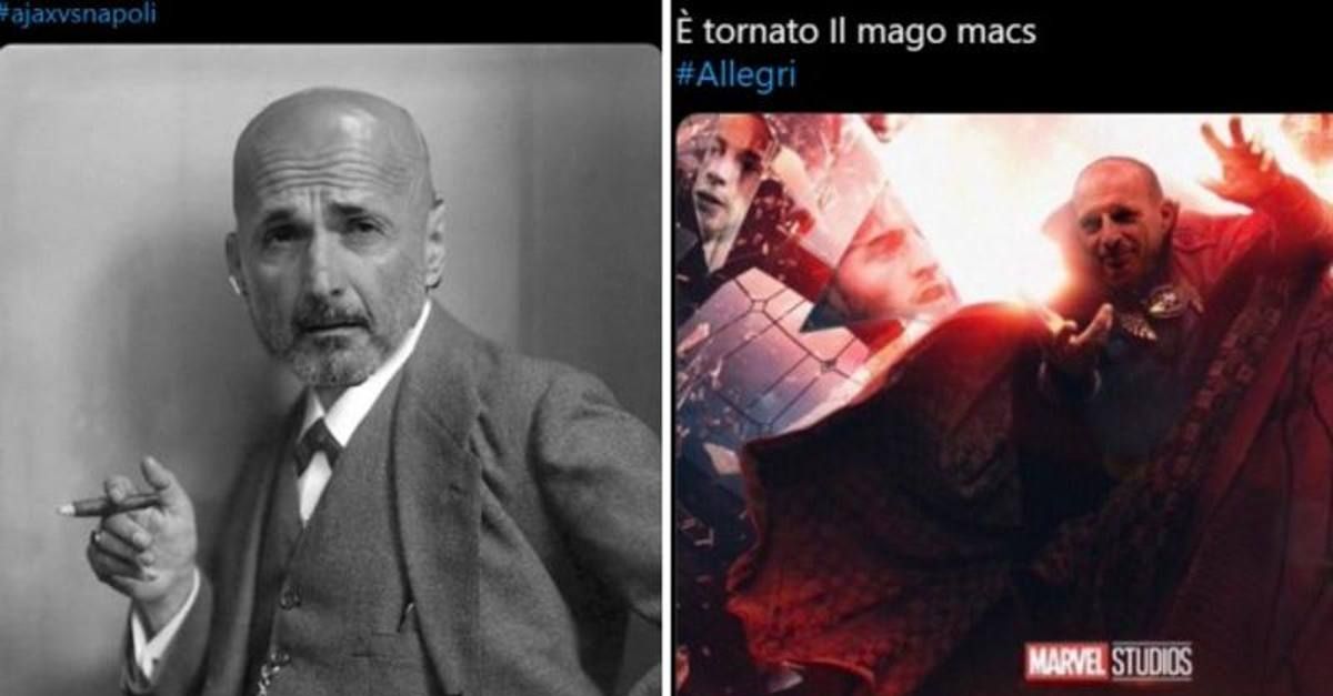 Napoli-Juventus, Spalletti vs Allegri: meme social sui tecnici | VIDEO ...