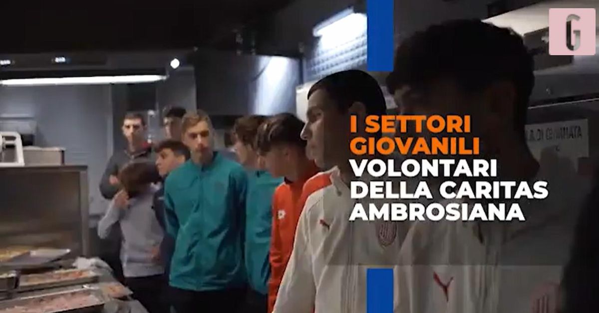 VIDEO / I settori giovanili di Inter, Milan, Monza volontari della ...