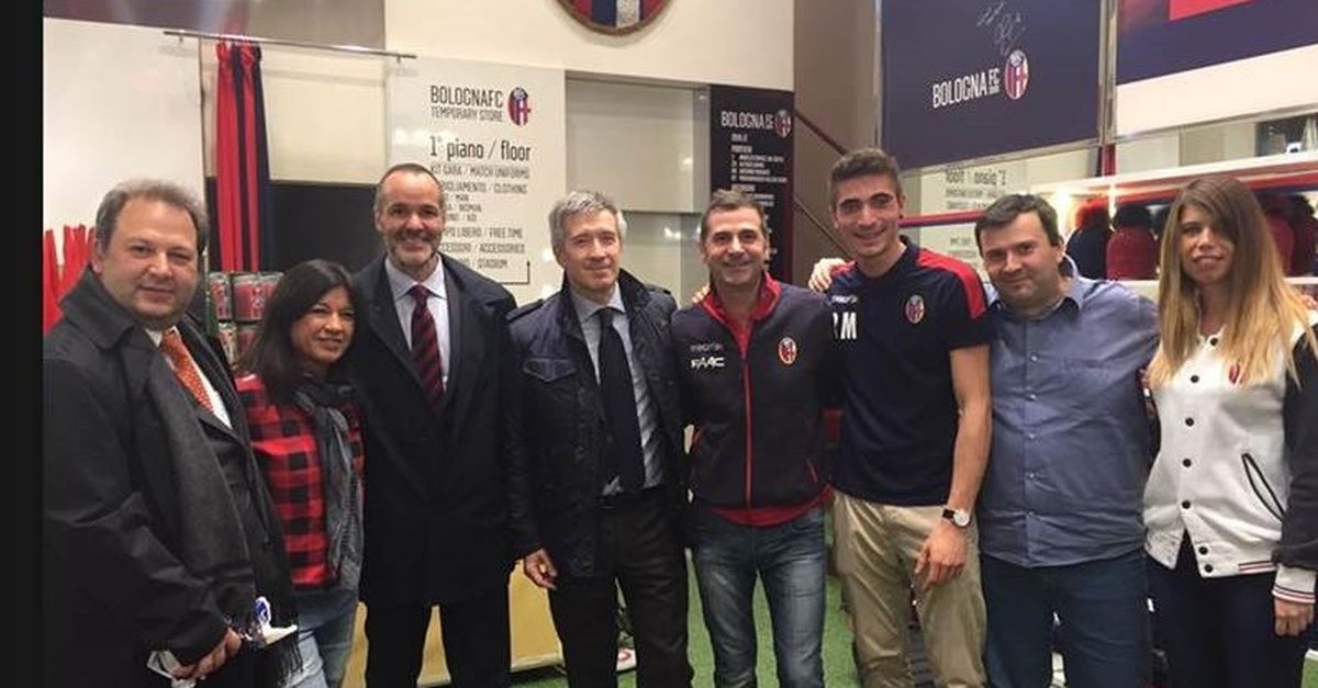 Saputo e Fenucci ieri al Temporary Store - Tutto Bologna Web
