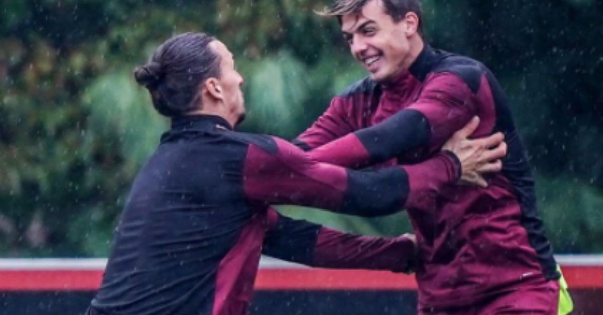 Ibrahimovic contro Daniel Maldini, lui rassicura: “Sono vivo” (FOTO ...